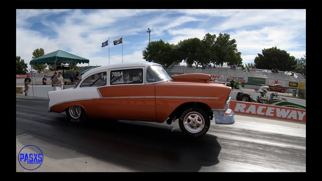 8 Second Bel Air. Firebird Raceway, Eagle Idaho. Theron Jones Racing ...