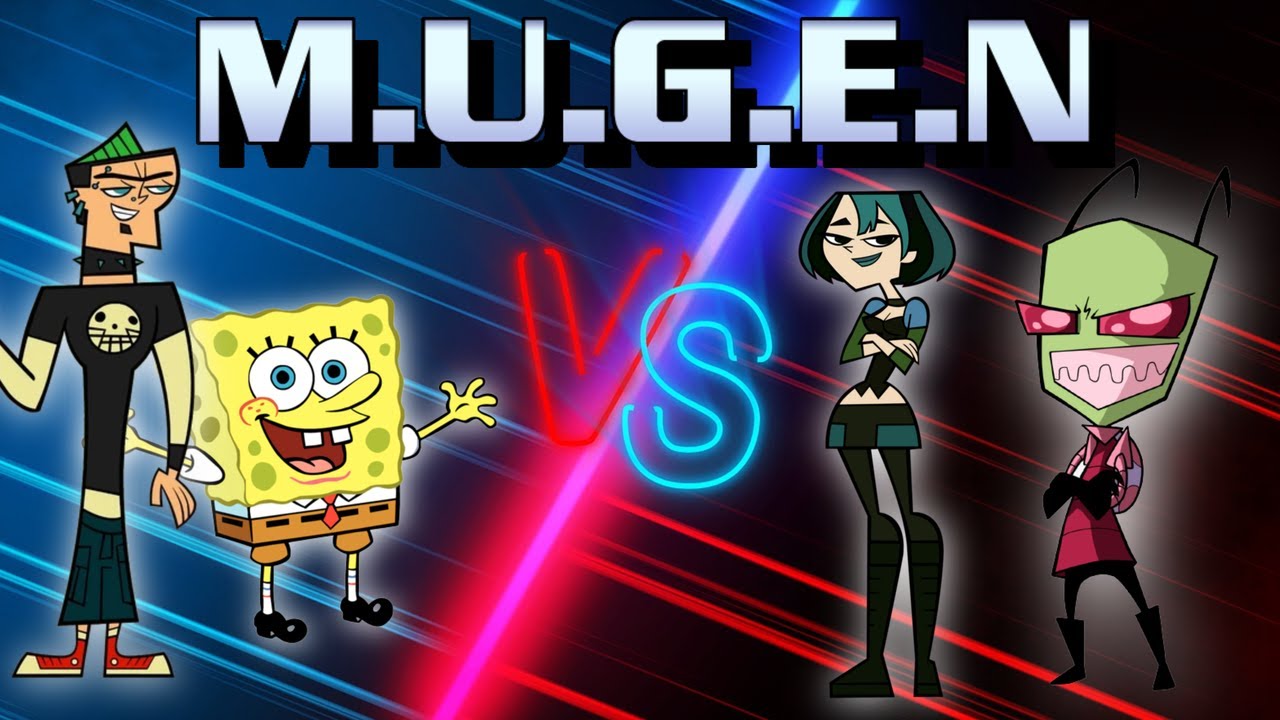 REQUESTED By @sonicred743: Spongebob and Duncan vs Gwen and Invader Zim ...