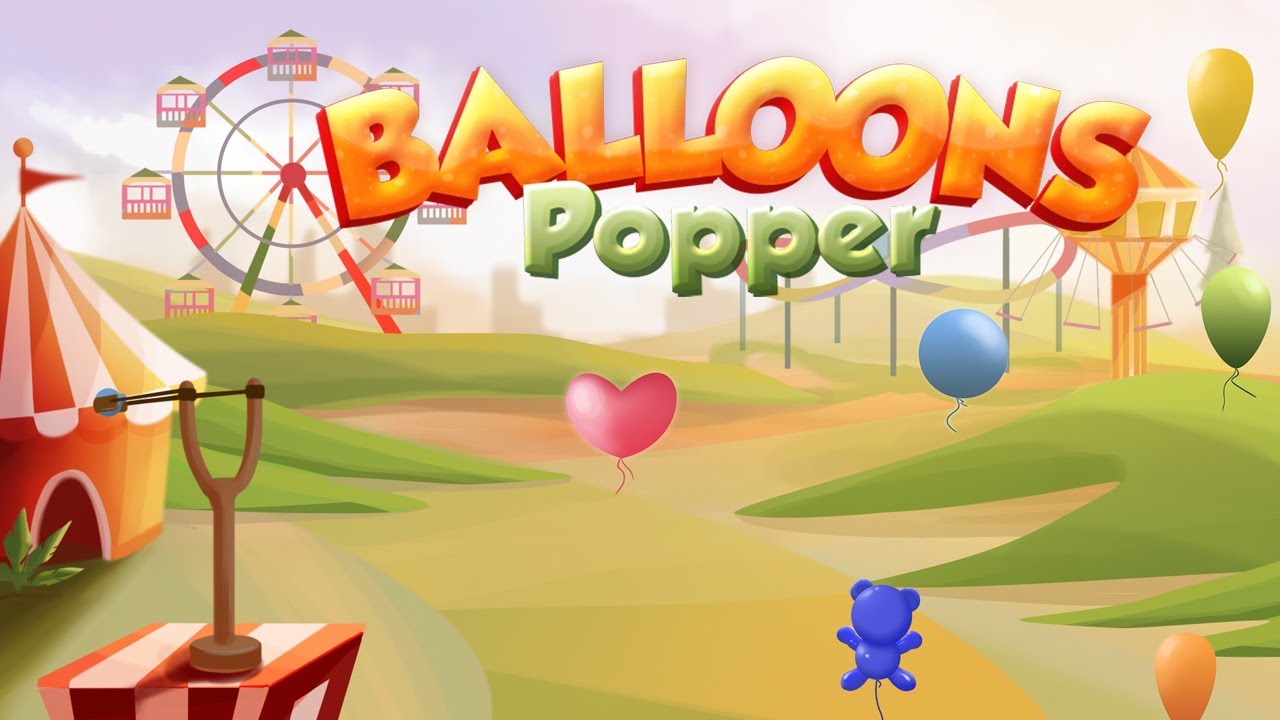 Balloons Popper - Shooting Casual Game | Color Brain Games for Kids ...