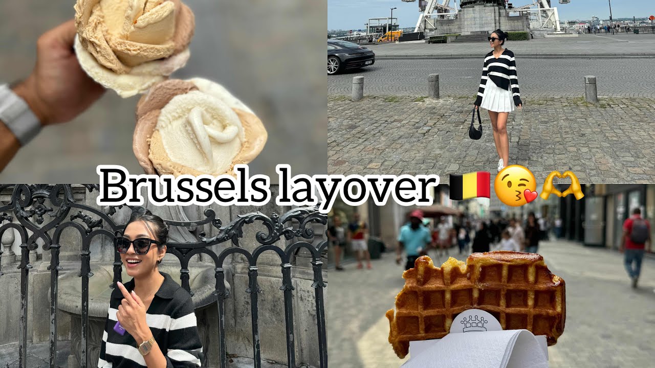 ||BRUSSELS LAYOVER FOR 27hrs||🫶🇧🇪 flying with batchmate ️ ️😘 - YouTube