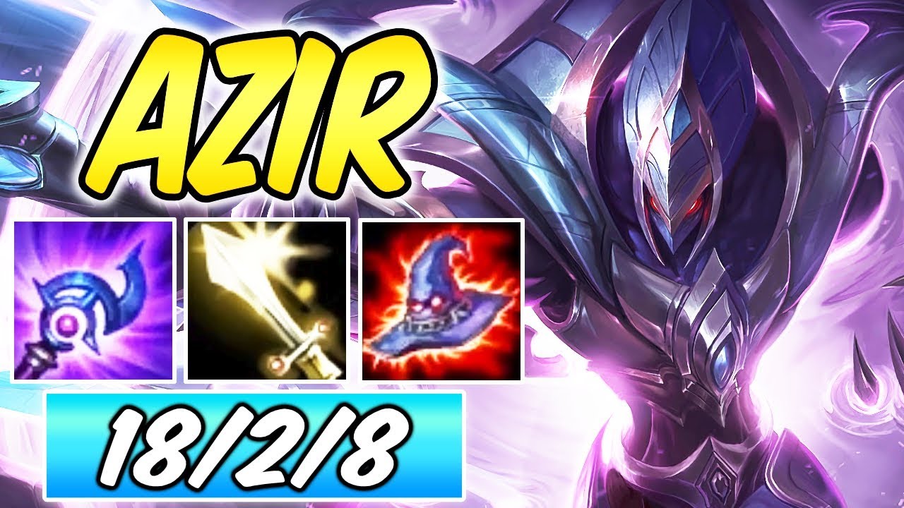 S+ FULL BURST ELECTROCUTE AZIR MID 40% CDR Build & Runes | Eternal Hero ...