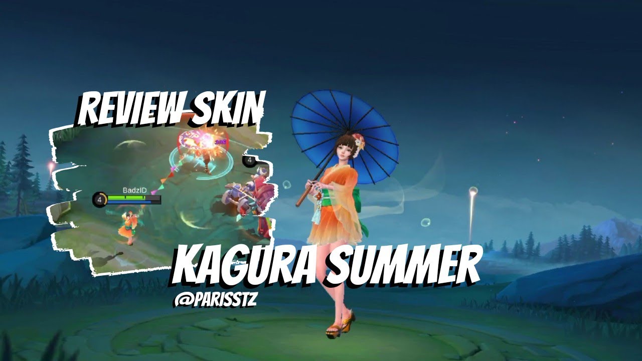 Review Skin Kagura Summer Festival - Mobile Legends : Bang Bang - YouTube