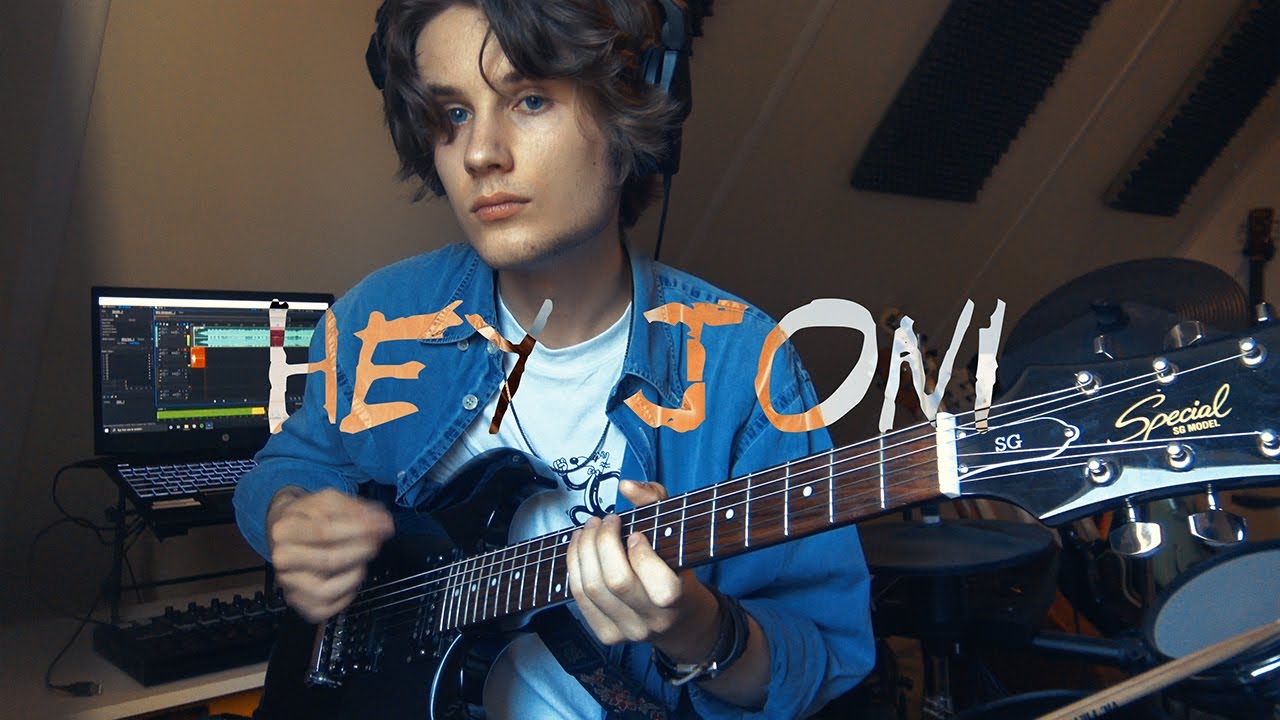 Sonic Youth - Hey Joni | Guitar Cover (Lee's Part) - YouTube