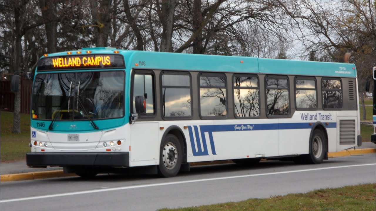 Welland Transit New Flyer D40LFR 1146 - YouTube