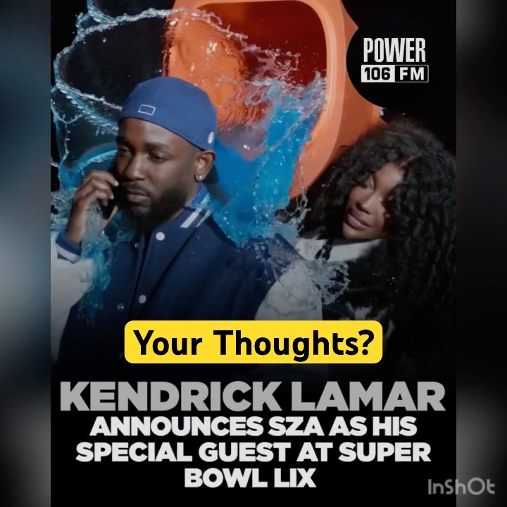 Kendrick Lamar Announces SZA as Special Guest Performer @ Super Bowl ...