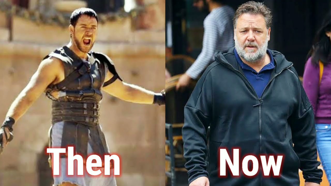 Then And Now 2021 | Gladiator 2000 Cast - YouTube