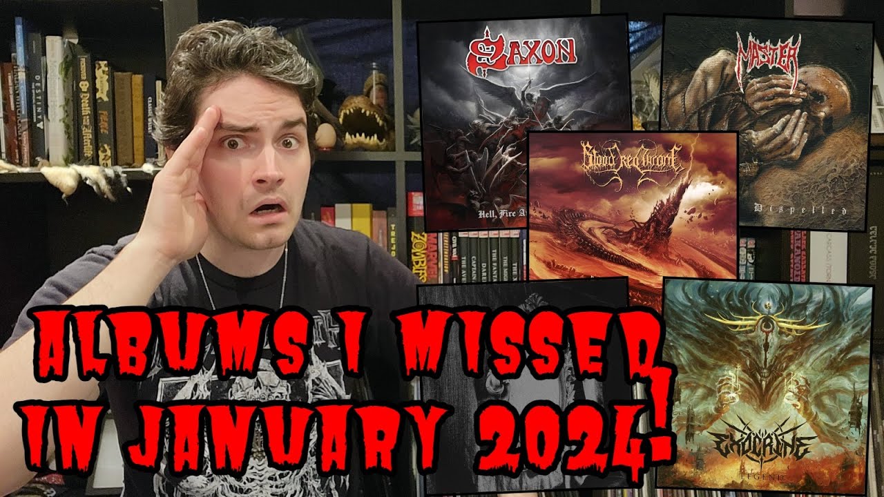 ALBUMS I MISSED, JAN. 2024 - Saxon, Master, Blood Red Throne, Alluvial ...