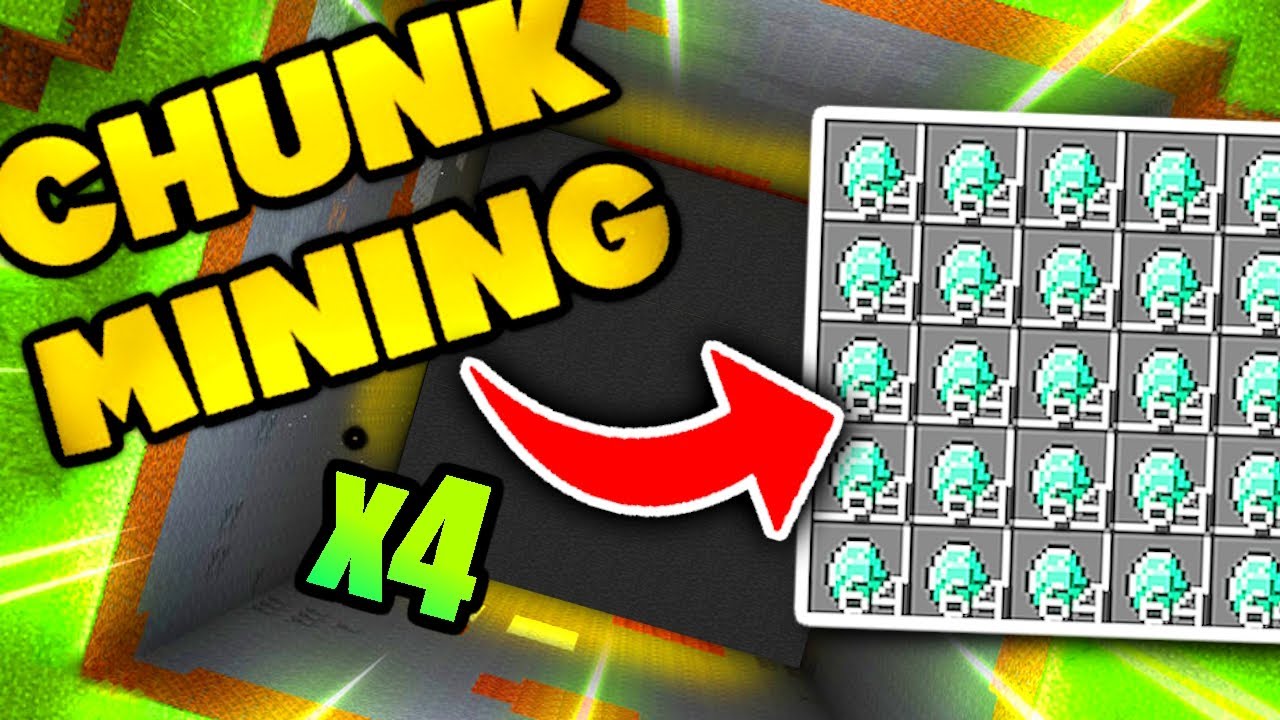 Mining FOUR ENTIRE CHUNKS in Minecraft Survival! pt.2⛏️- Minecraft ...