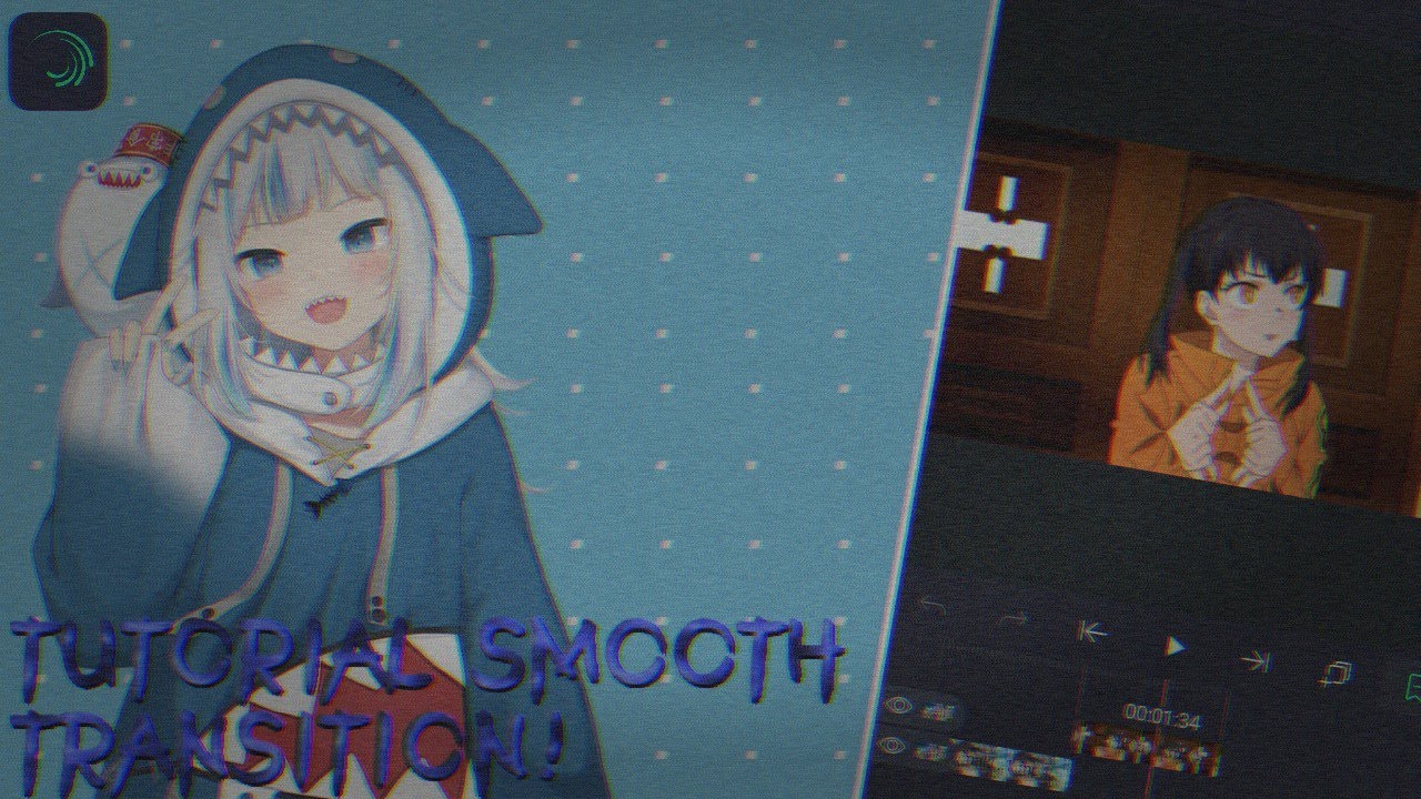 TUTORIAL SMOOTH TRANSITION IN ALIGHT MOTION ( DADDY/RAW ) - YouTube