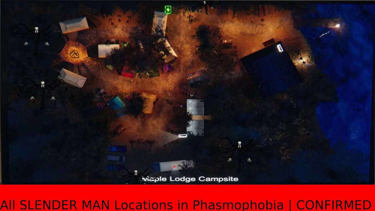 All 5 SLENDER MAN Locations in Phasmophobia | CONFIRMED | + 1 Bonus ...