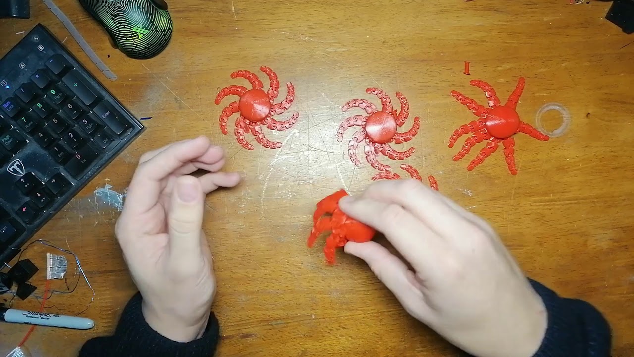 3D Printed Octopus YouTube 3D Printed Octopus YouTube