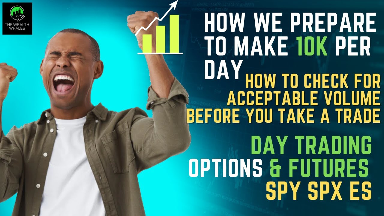 The Secret To Day Trading ES | SPY | SPX --- Average Volume Trade ...