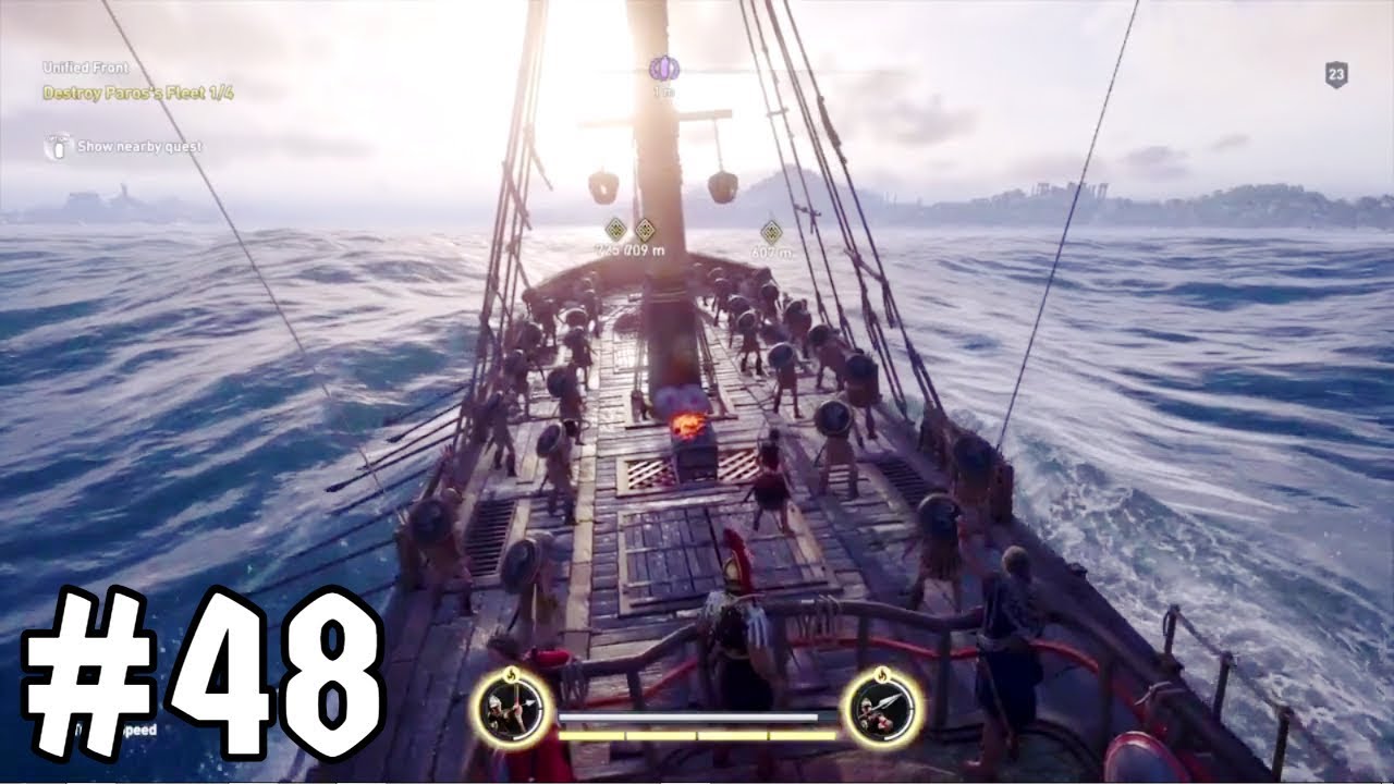 Assassins Creed Odyssey Walkthrough Gameplay Part 48 Unified Front