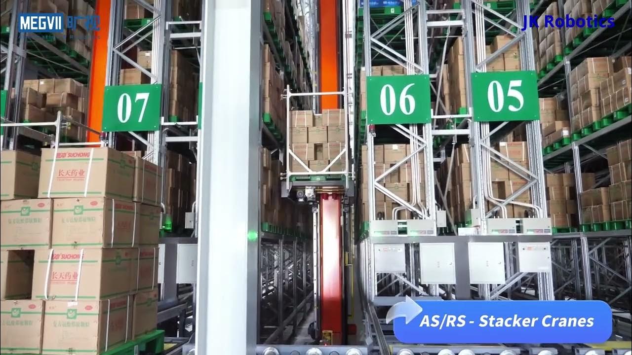 ASRS(Automated Storage and Retrieval System) - YouTube