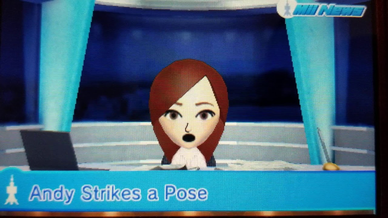 Tomodachi Life - Mii News - Andy Strikes a Pose - YouTube