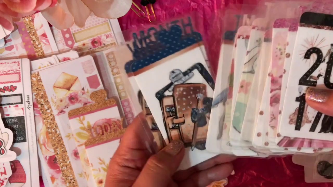 Planner Goody Haul: My Paper Love Studio | Powder World - YouTube