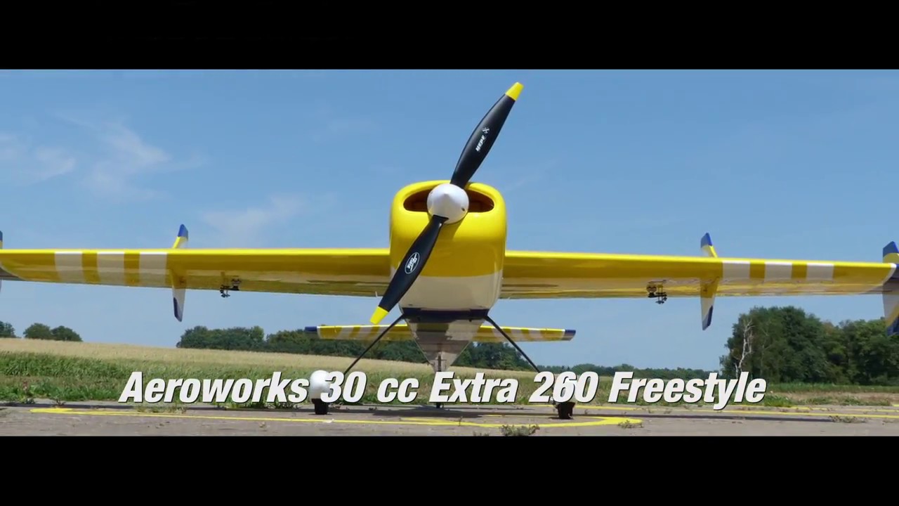 30cc Freestyle Extra 260 QB-L von Aero-Works/Hepf - YouTube