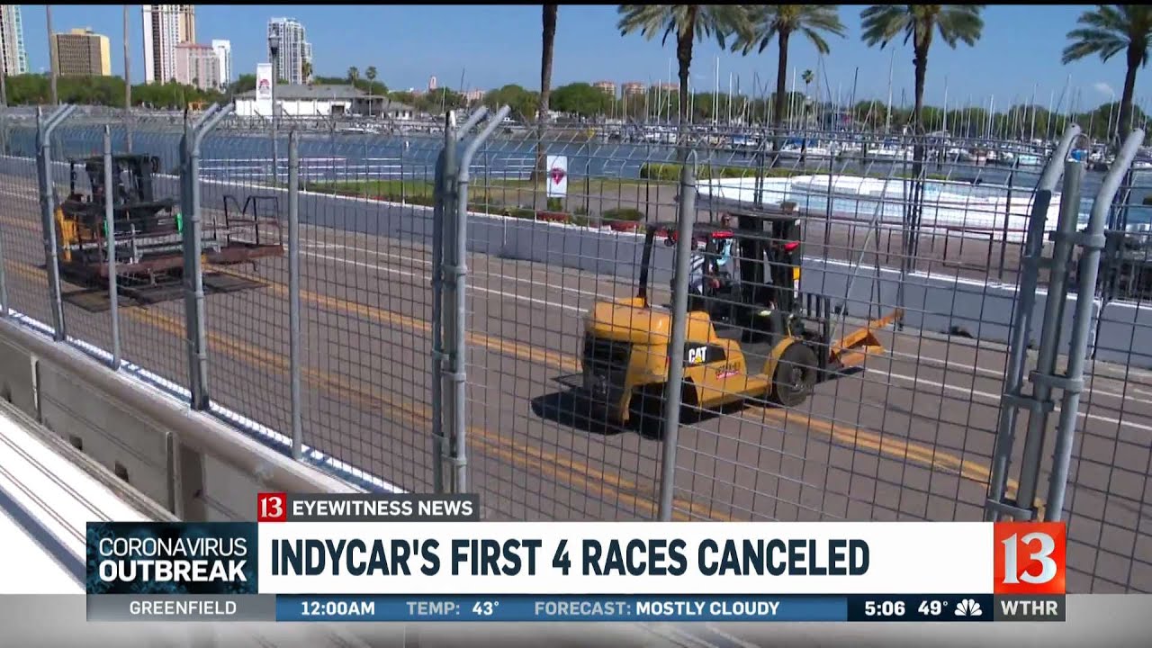 First 4 IndyCar races canceled because of coronavirus - YouTube