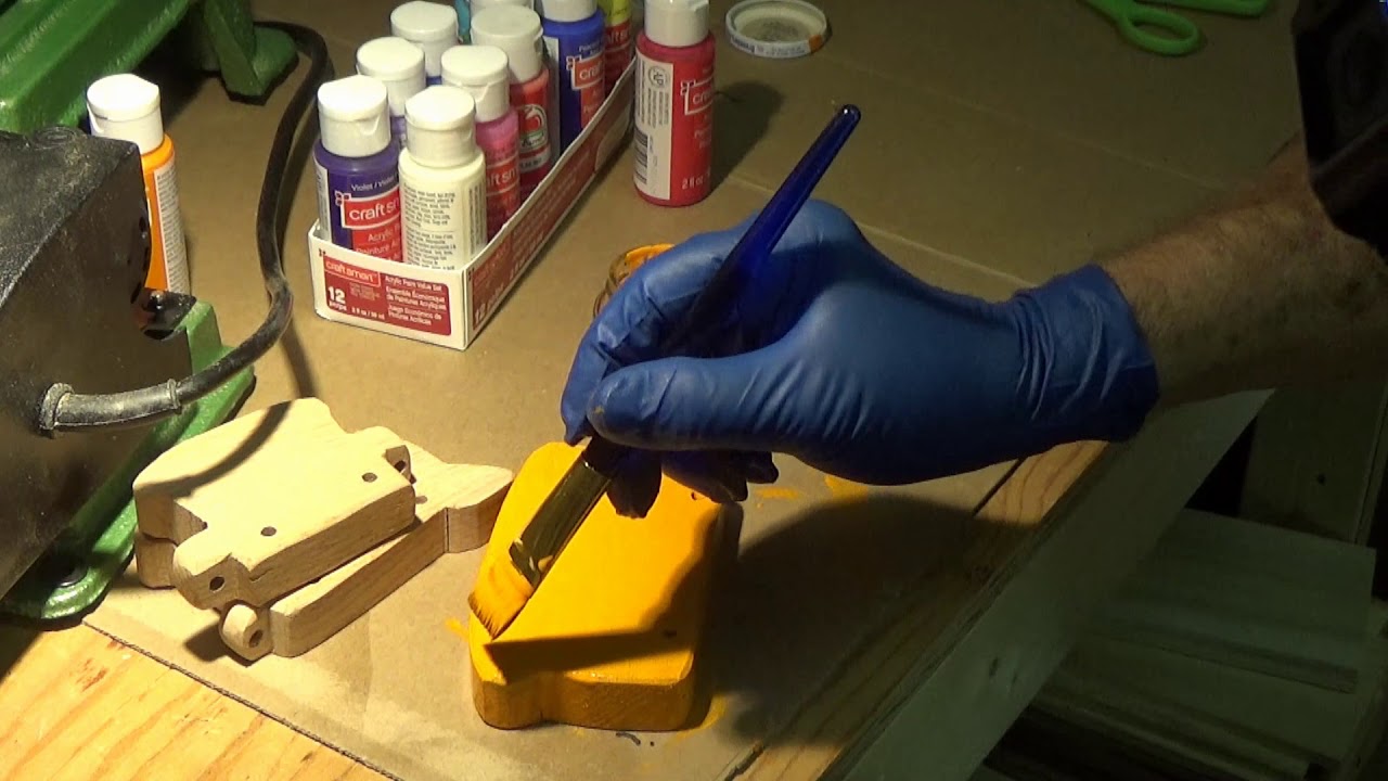 Wooden Toy Train Project Part 3 - YouTube