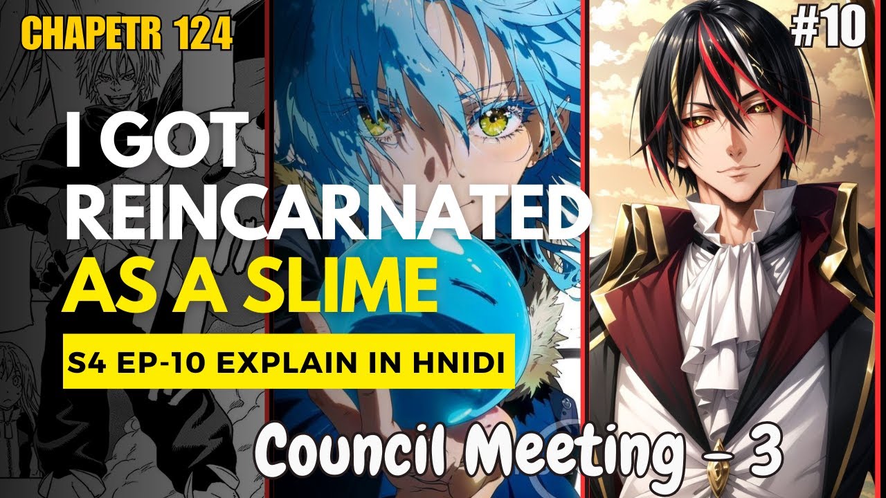 S4 Ep10 | Chapter 124 | Council Meeting | Reincarnated as a Slime ...