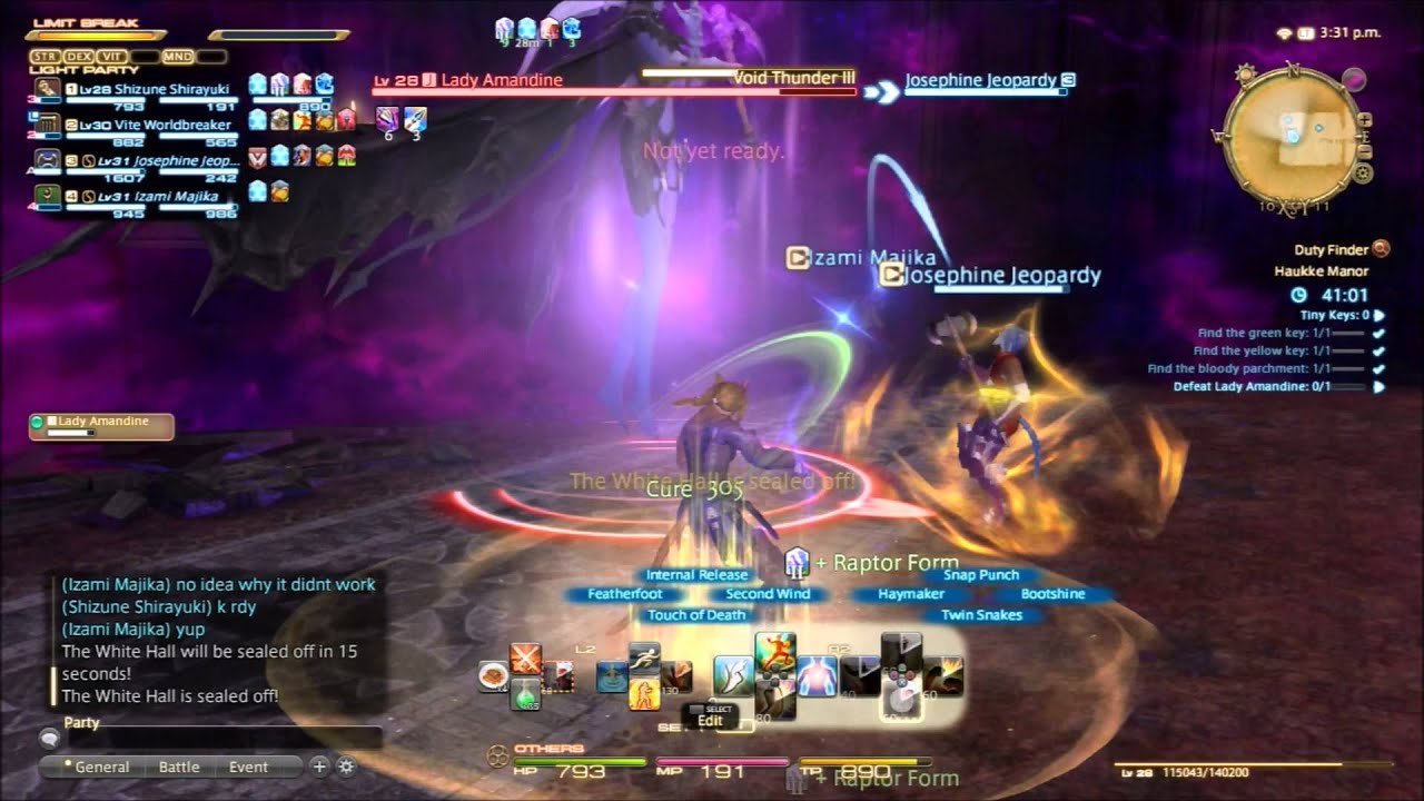 FFXIV: ARR - Haukke Manor - Boss guide w/ Firepaw - YouTube