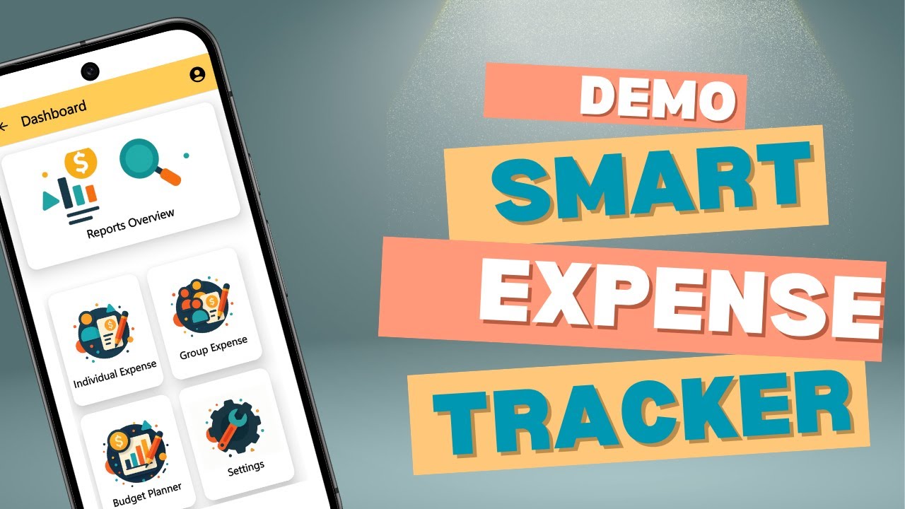 SMART EXPENSE TRACKER - APP DEMO - YouTube