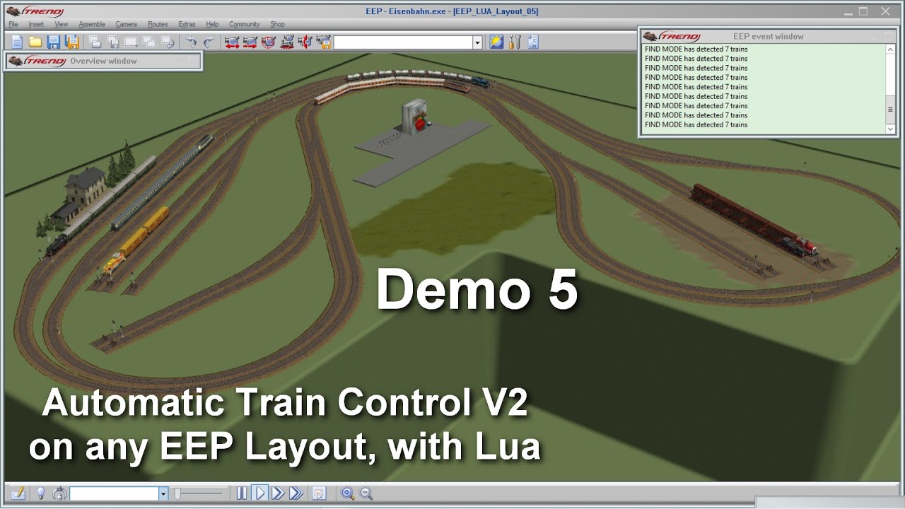 Automatic Train Control on any EEP Layout with Lua - v2 - 5 - YouTube