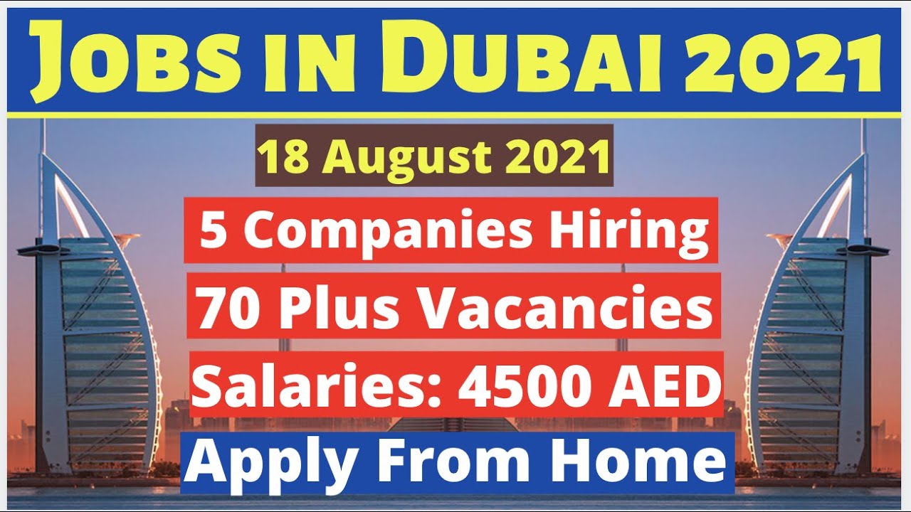 5 Big Brands in Dubai Hiring Many Candidates, High Salary Jobs, Apply ...