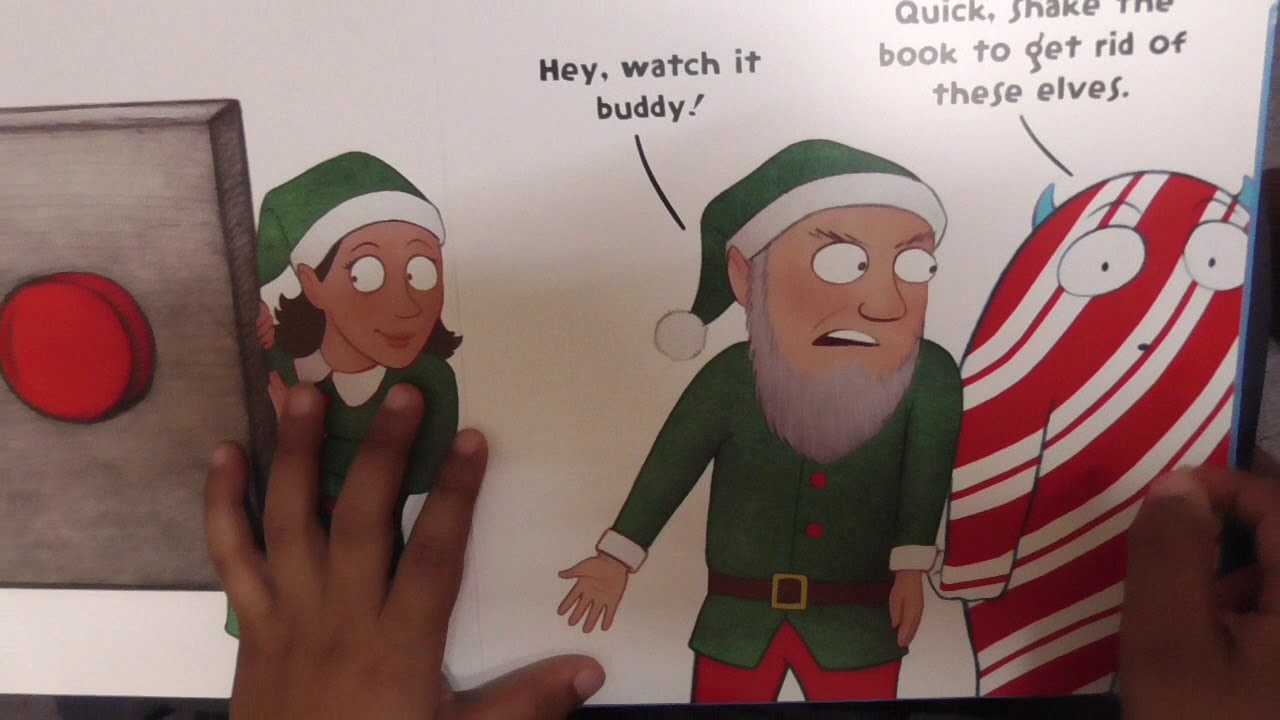 Don't Push The Button! Christmas adventure (Read by Raymond) - YouTube