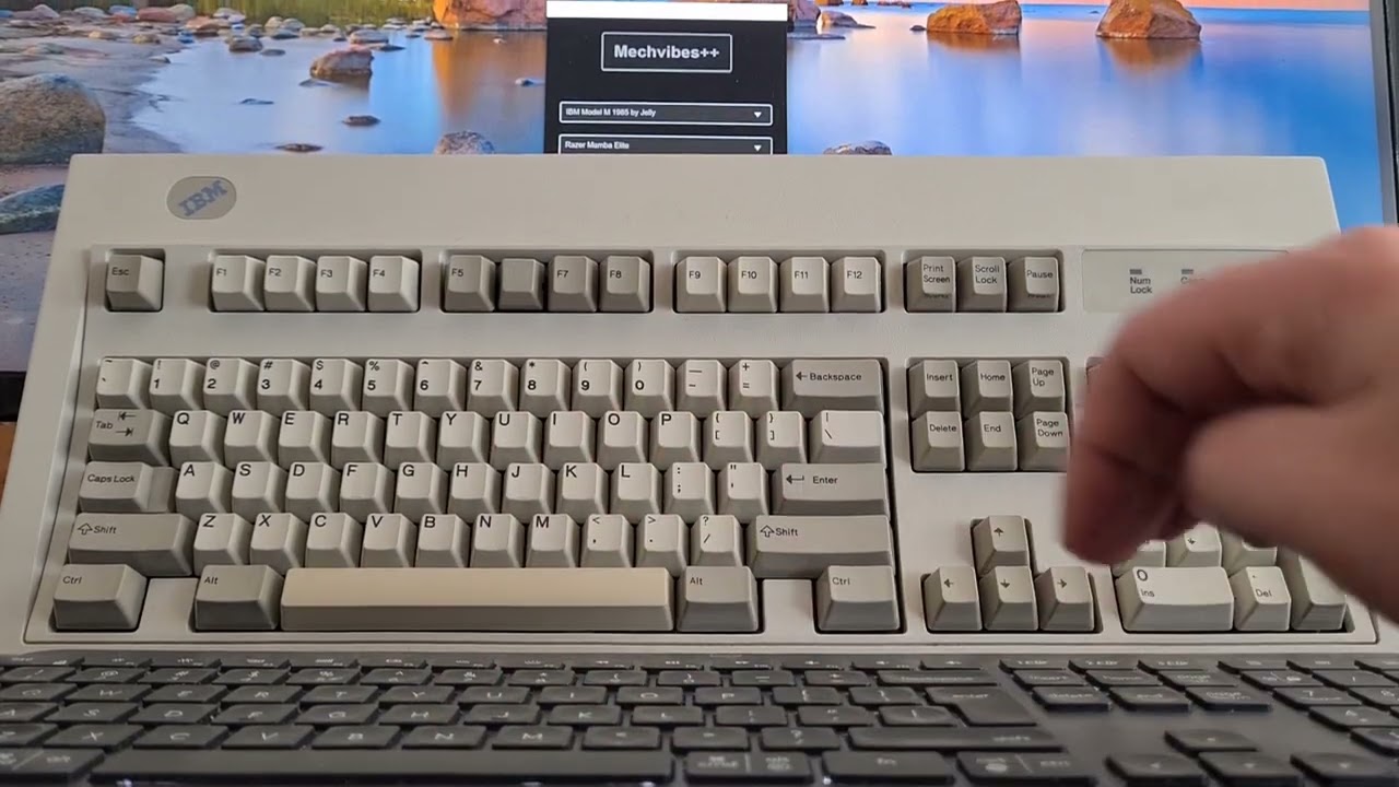 IBM Model M 1985 by Jelly - YouTube