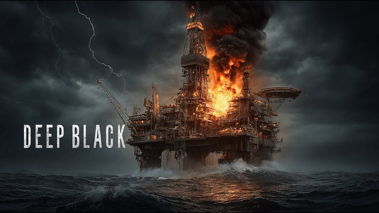 DEEP BLACK – Oil Rig on Fire - YouTube