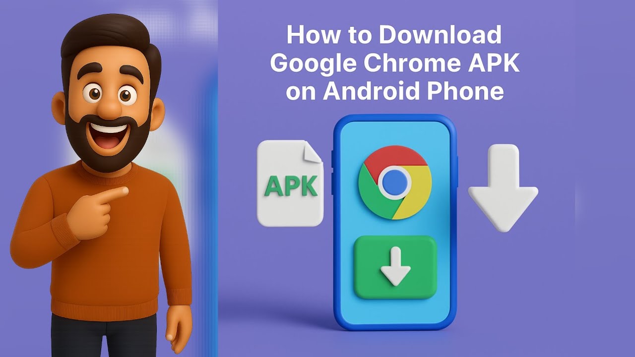 How to Download Google Chrome APK on Android Phone - YouTube