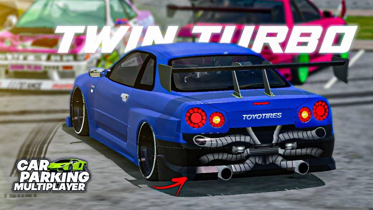 SKYLINE TWIN TURBO JOIN KOTA CITY 2 | CAR PARKING MULTIPLAYER - YouTube