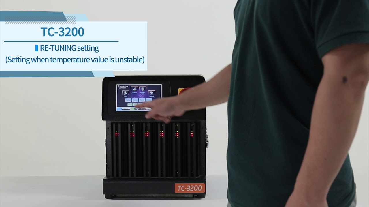 TC 3200 retuning function - YouTube