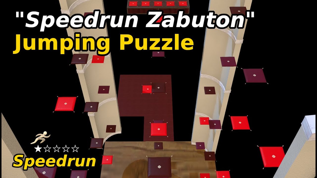 FFXIV - "Speedrun Zabuton" Jumping Puzzle Speedrun - YouTube
