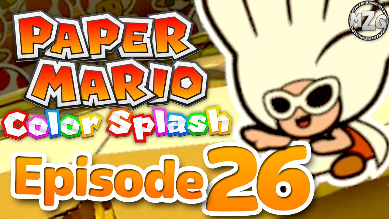 Rock Paper Wizard! - Paper Mario: Color Splash Gameplay - Episode 26 ...