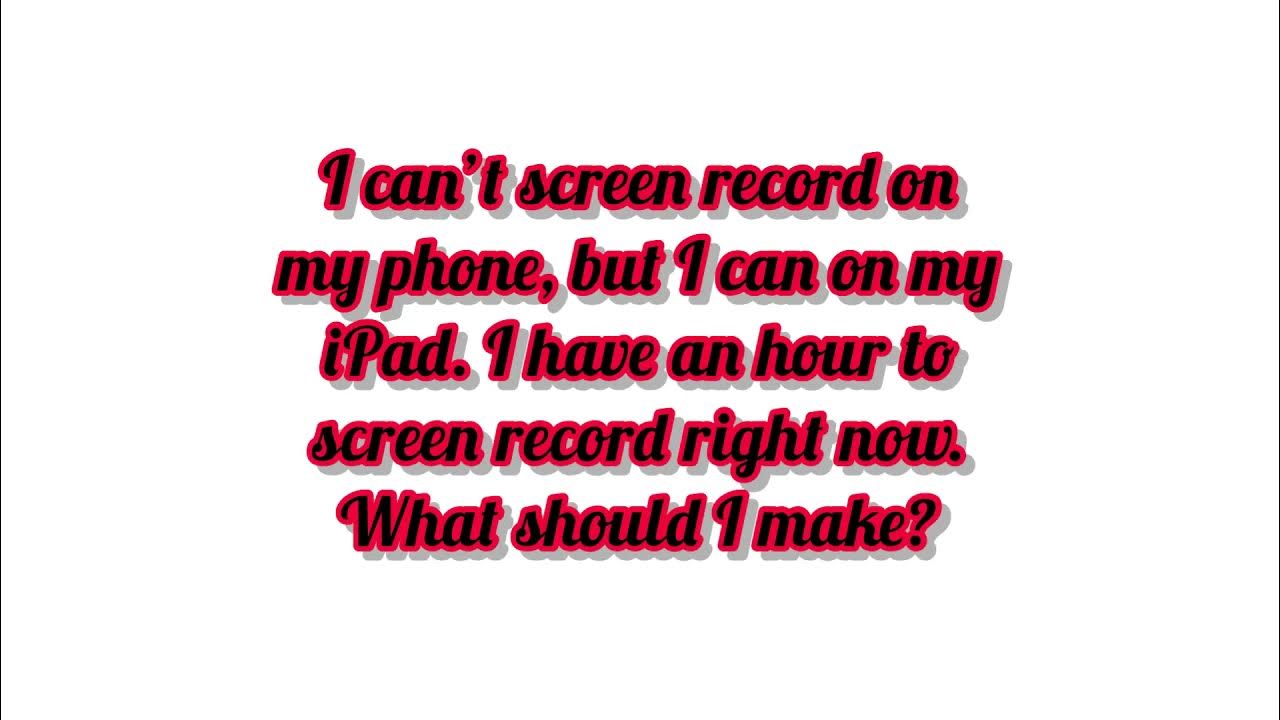 What Should I Make YouTube what-should-i-make-youtube
