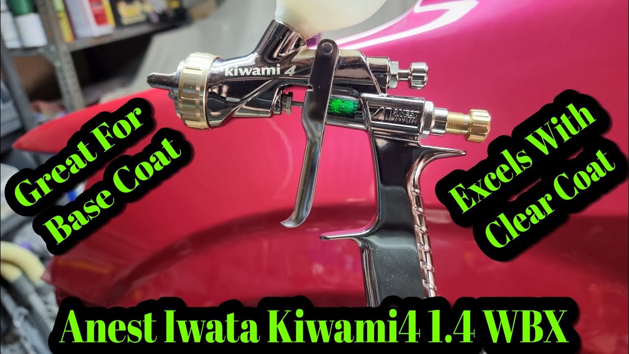 Iwata Kiwami 4 WBX 1.4 For Base & Clear, W400 WBX Replacement From Anest Iwata - YouTube