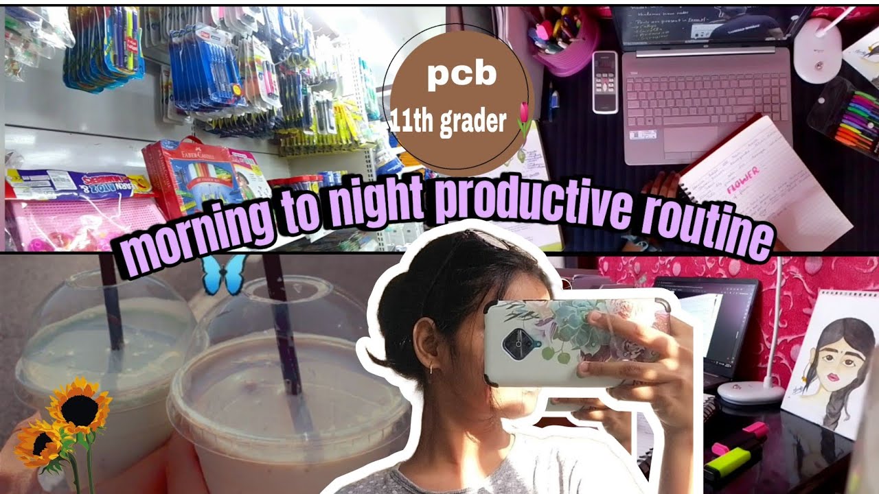 Morning to night full routine 🌱|study routine as a 11th grader🌷 ...