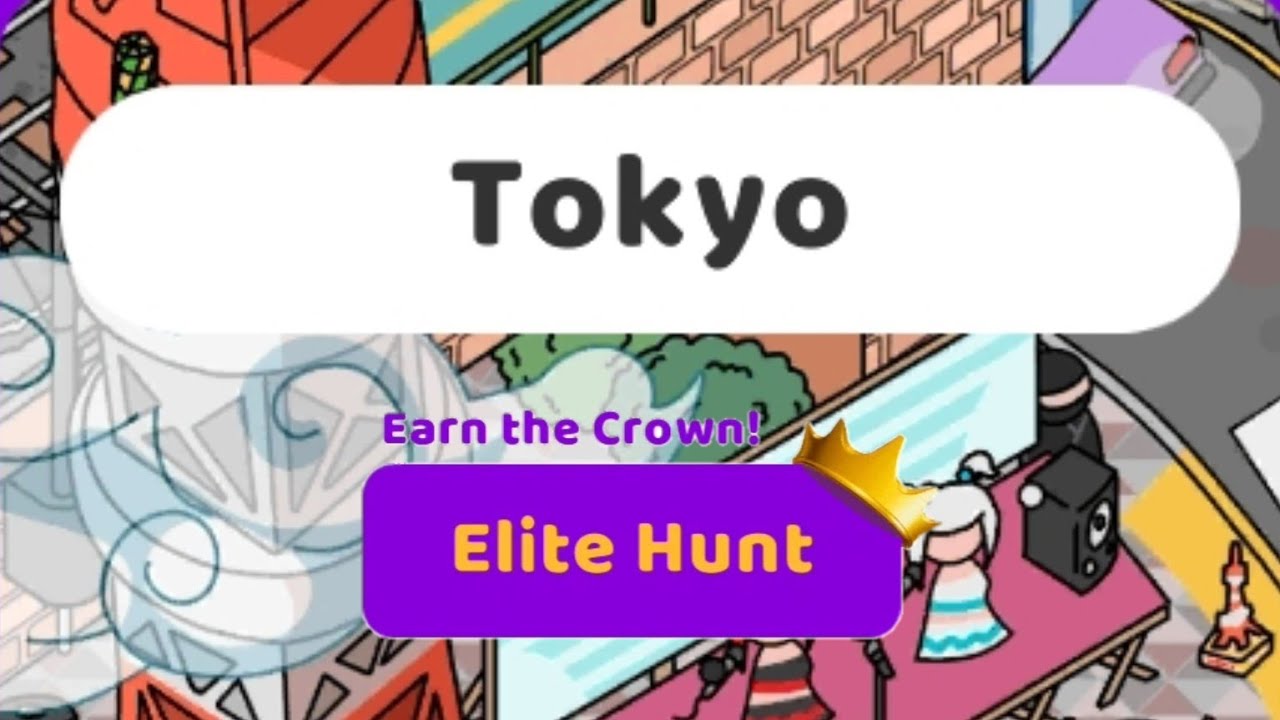 Scavenger Hunt - Tokyo Elite Hunt Level 1 Gameplay 🔍 - YouTube