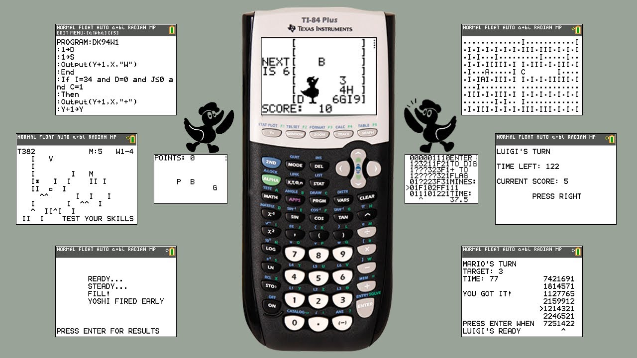 How I Turned My Calculator Into a Gaming Console - YouTube
