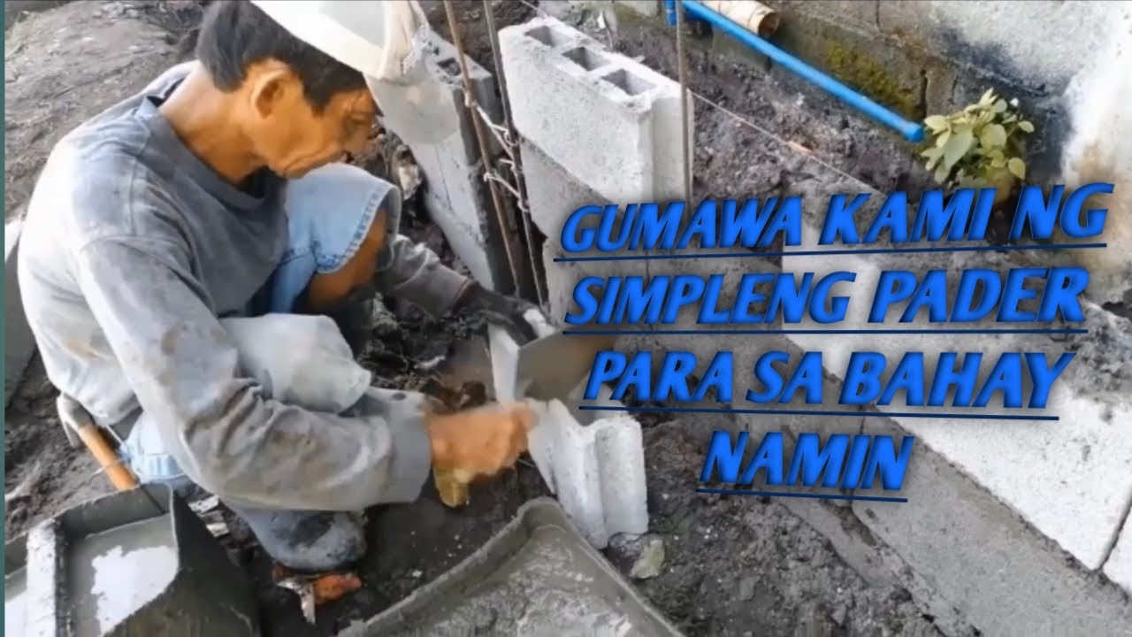 PAANO GUMAWA NG BAKOD?PAANO MAG LAY OUT NG POSTE?/ HOW TO MAKE CONCRETE ...