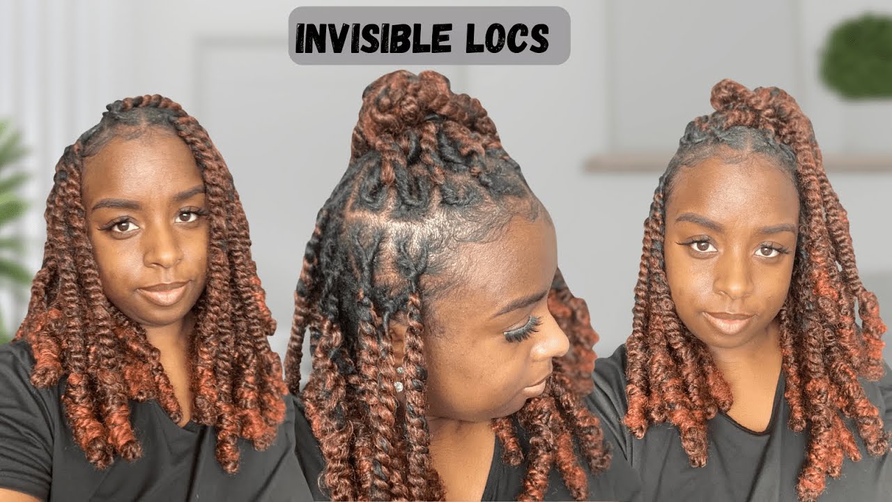 DIY Invisible Locs Tutorial | Xtrend Springy Afro Twist - YouTube