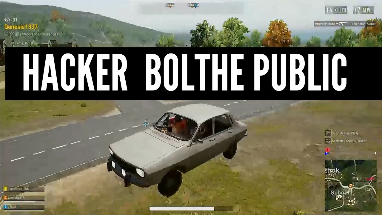 Hacker Bolthe Public | Flying Car Hack in Pubg Pc Lite (ESP Hack ...