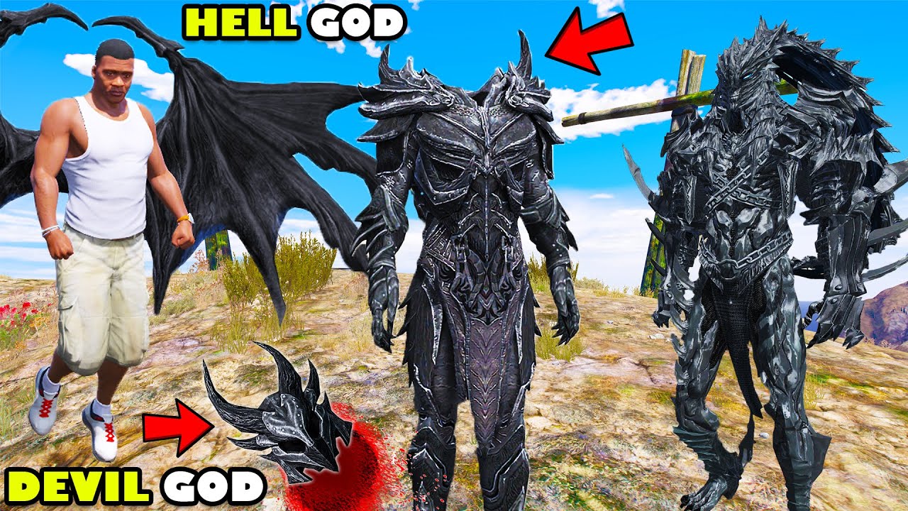 Franklin Used His Ultimate Powers To Remove DEVIL GOD'S Head in GTA 5 ...