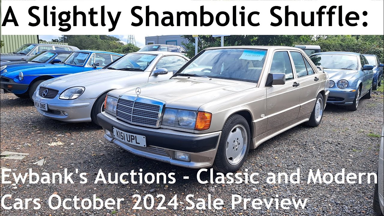 A Slightly Shambolic Shuffle: Ewbank's Auctions Classic and Modern Cars ...