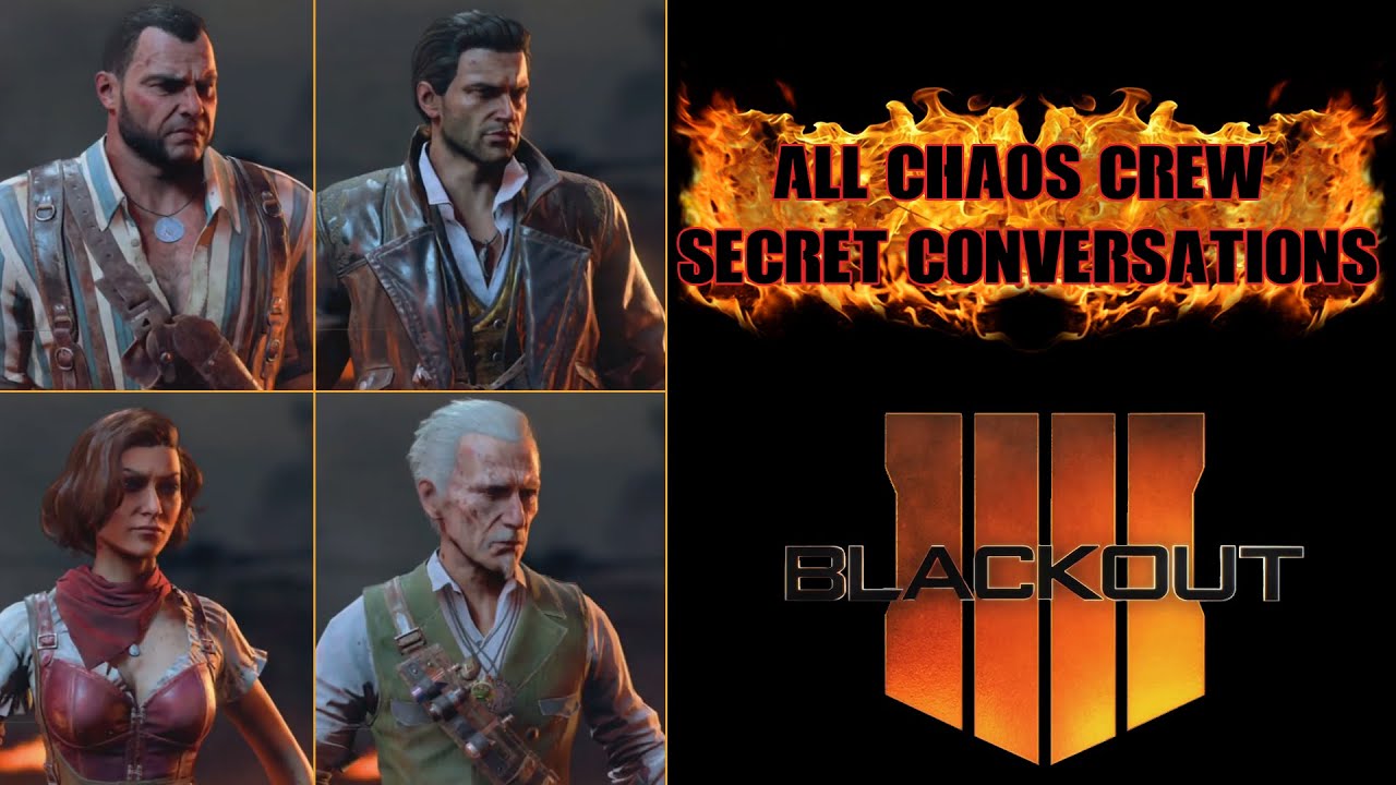 All Chaos Crew Secret Conversations in Blackout | SANTOSKILLER19 - YouTube