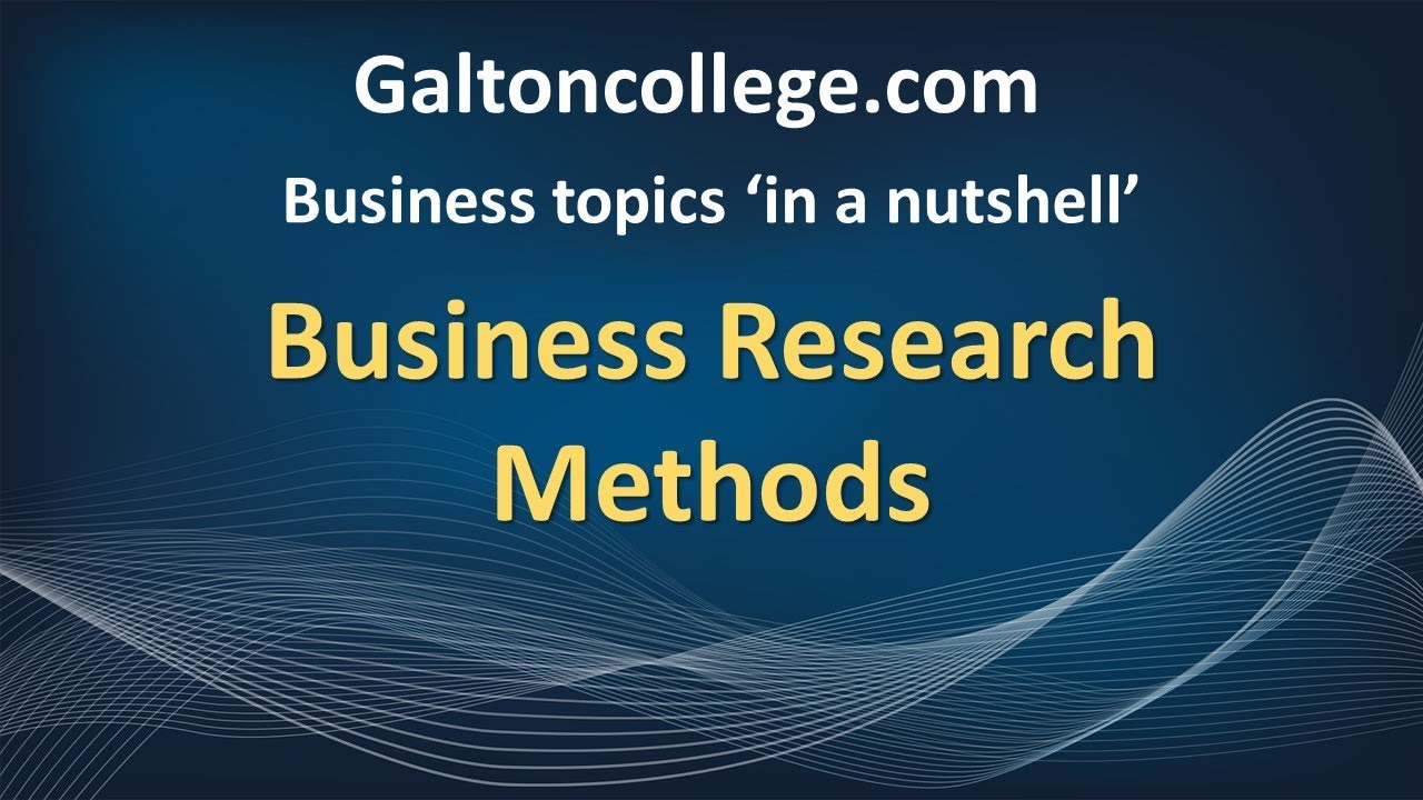 Business Research Methods YouTube business-research-methods-youtube