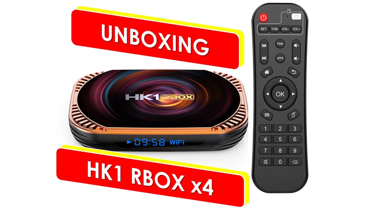 HK1 RBOX x4 UNBOXING ANDROID 11 - YouTube