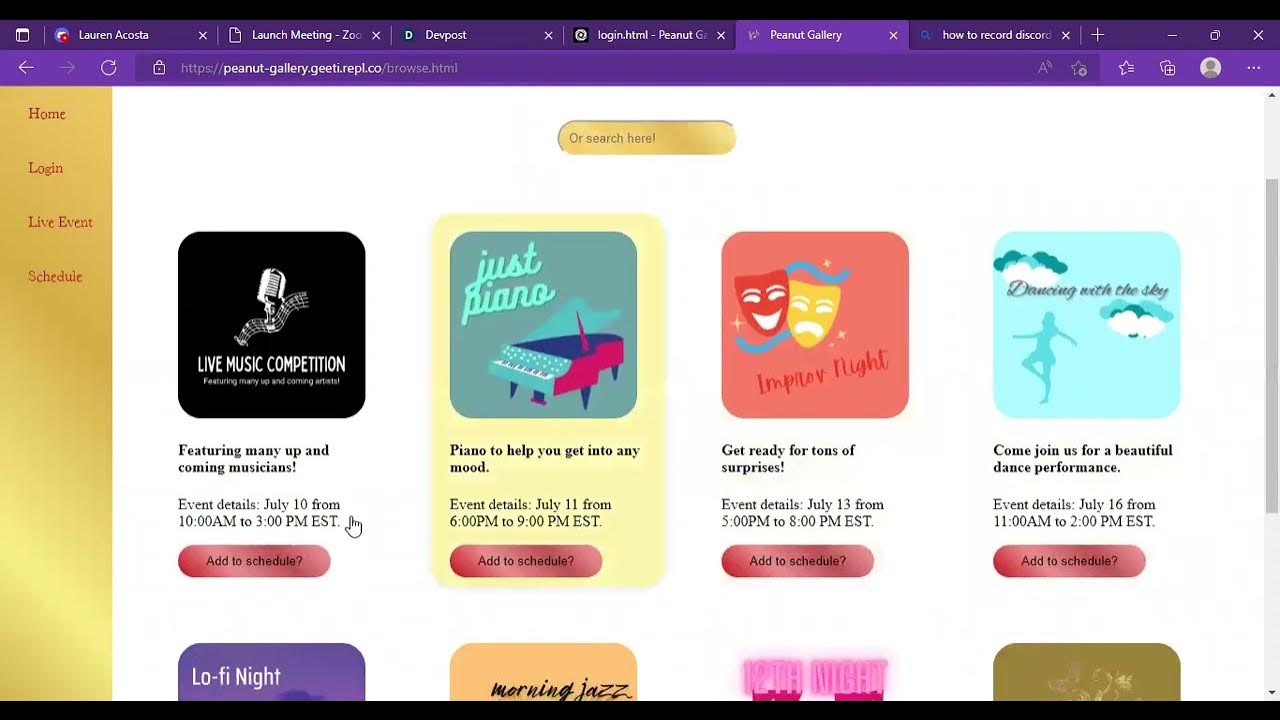 HackerLand Demo - The Peanut Gallery - YouTube